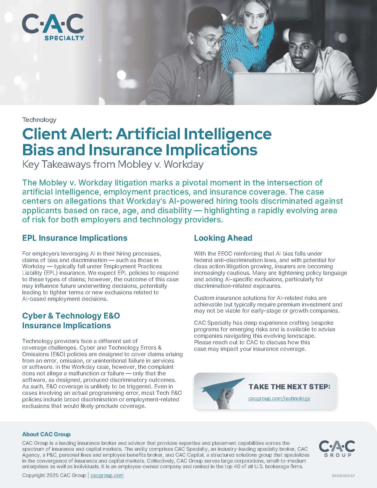 Client Alert: Artificial Intelligence Bias and Insurance Implications ...