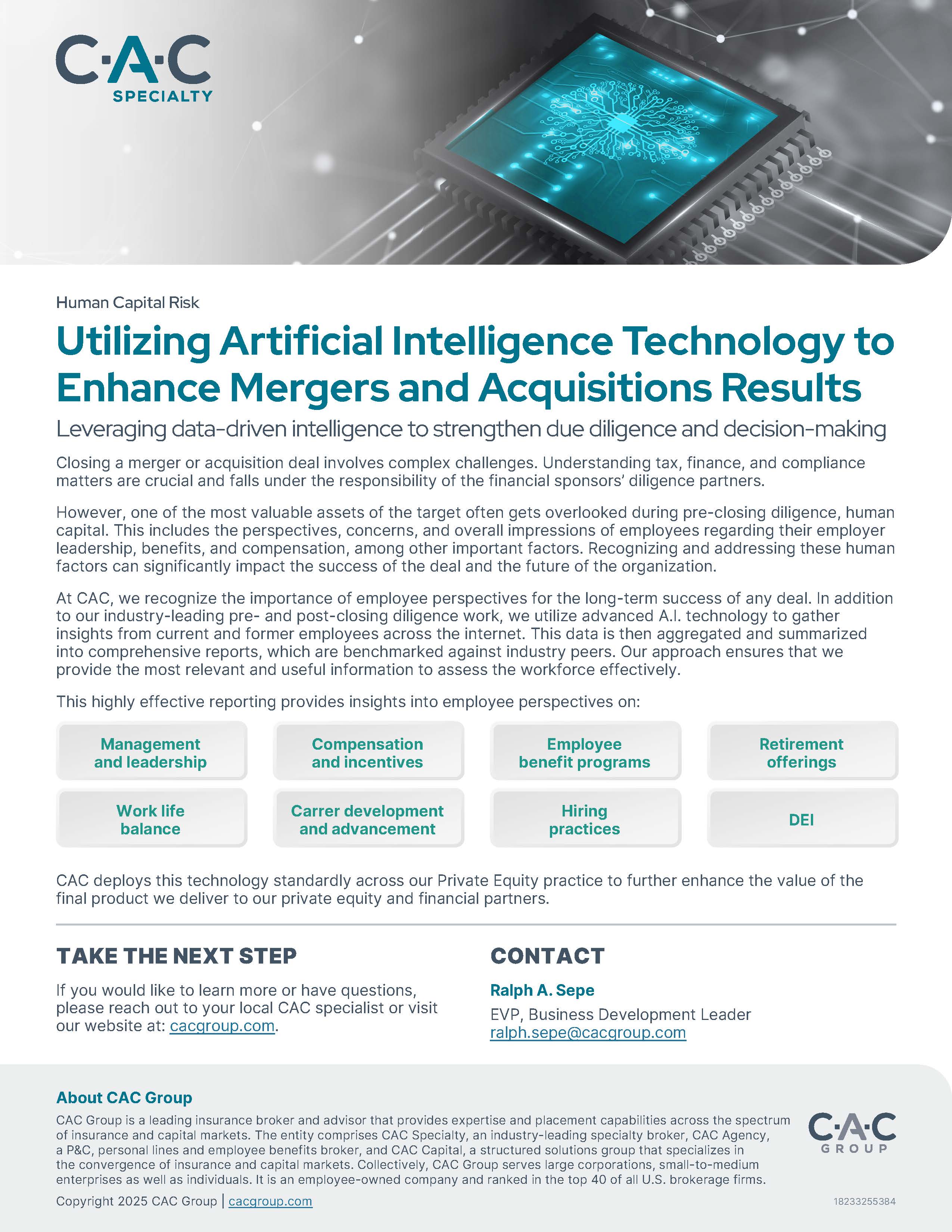 Utilizing Artificial Intelligence Technology to Enhance Mergers and ...